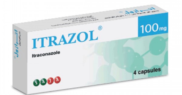 Itrazol 100mg Cap 4s